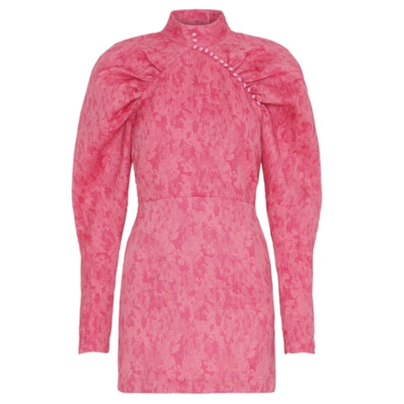 ROTATE | Dresses | Rotate By Birger Christensen Pink Jacquard Dress ...